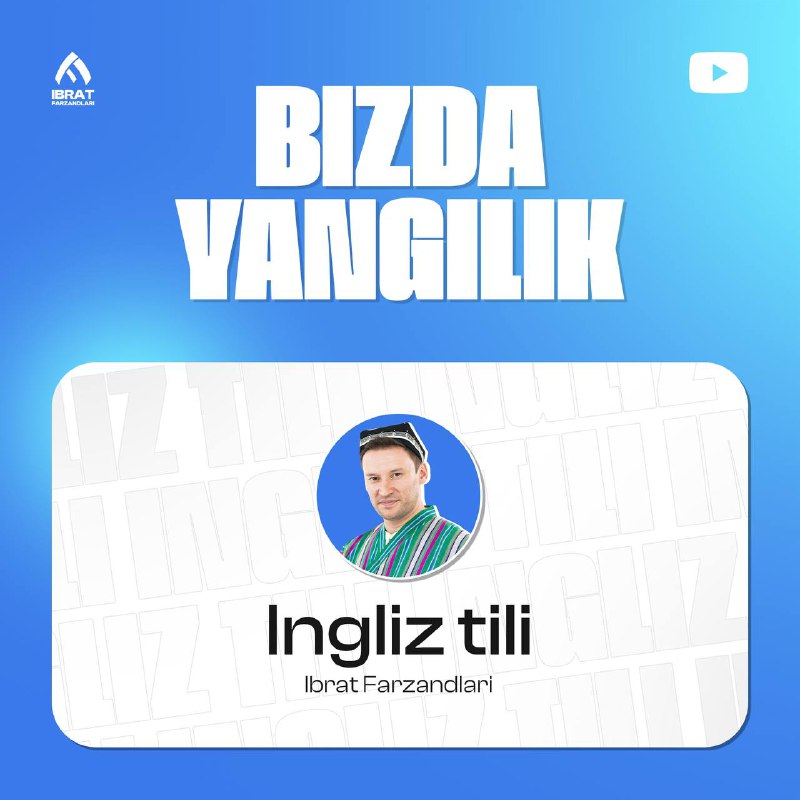 Ibrat Farzandlari @ibratfarzandlari Telegram kanali