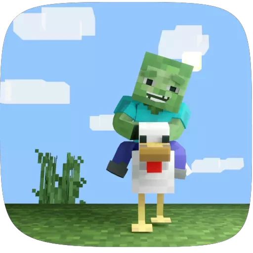 Minecraft стикеры для Телеграмма на Telegram-store.com